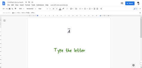 How To Put A Bar Over A Letter In Google Docs 2 Easy Methods