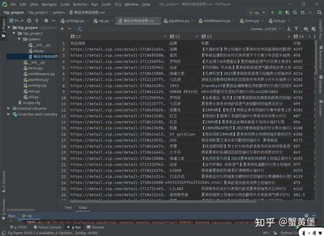 Python爬虫 爬取唯品会商品信息 Scrapyselenium 知乎