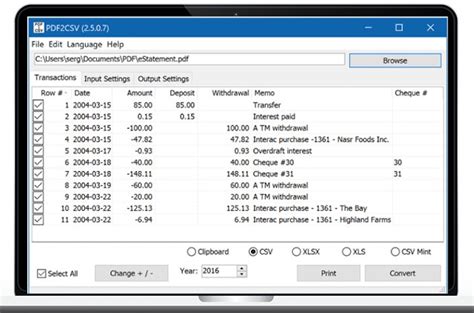 convert pdf bank statement to csv file import and categorize into hot sex picture