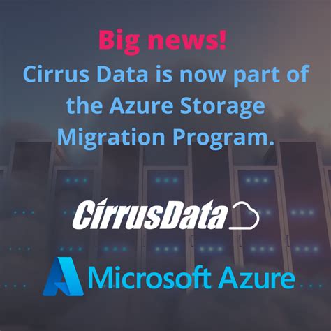 Microsoft Azure And Cirrus Data For Block Storage In The Cloud Cirrus