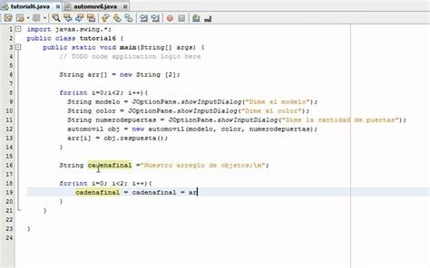 Tutorial 6 Parte 2 2 Java NetBeans INQUISIDORES NET Contructores