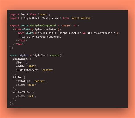 Styling With React Native Store Dakora Co