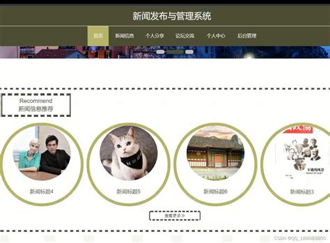 python vue校园新闻发布与新闻推荐系统django python新闻发布系统 csdn博客