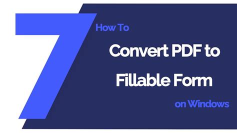 Pdf To Fillable Form Conversion Printable Forms Free Online