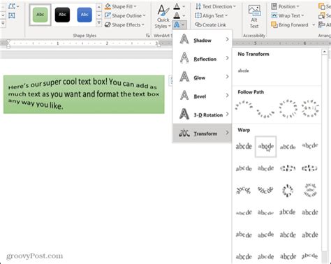 How To Insert And Format A Text Box In Microsoft Word Midargus