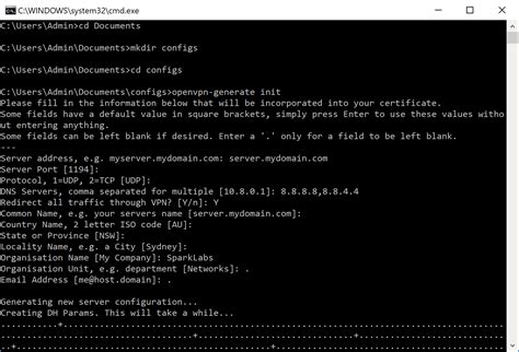 Creating Certificates And Keys For Your OpenVPN Server SparkLabs