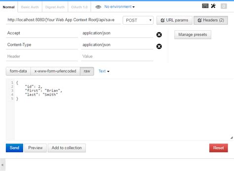 rest using postman to test rest persistence endpoints itecnote