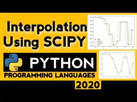INTERPOLATION IN PYTHON USING SCIPY INTERP1D PYTHON TUTORIAL