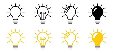 Idea Bulb Vector