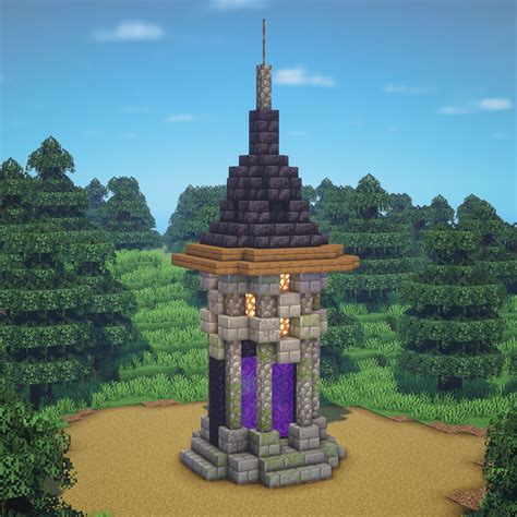 Minecraft 1 18 How To Build A Nether Portal Nether Portal Design Tutorial Artofit