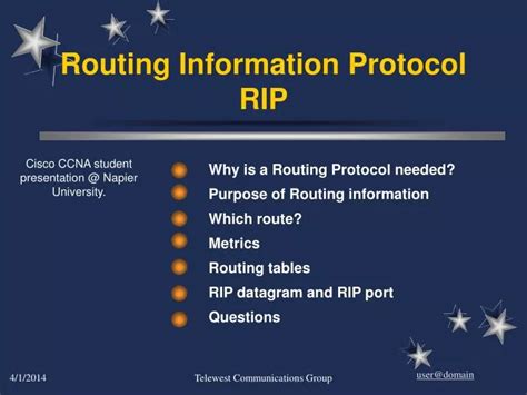 Ppt Routing Information Protocol Rip Powerpoint Presentation Free