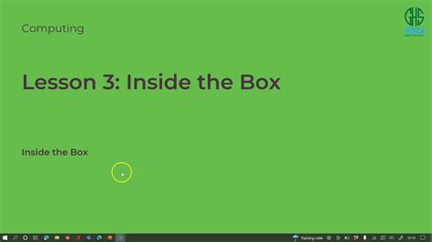 inside the box l3 introduction and task 3 1