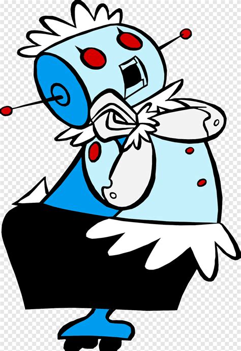 George Jetson Elroy Jetson Rosie The Robot Television Perspective Robot White Electronics Png