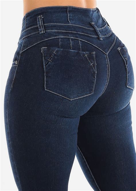 Moda Xpress Butt Lifting Bootcut Jeans Butt Lift Dark Bootcut Jeans