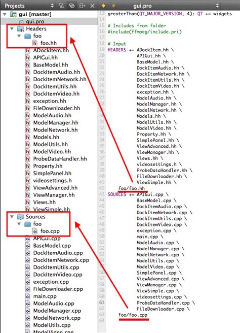 Qt How To Create A Subdirectory For A Project QtCreator Stack Overflow