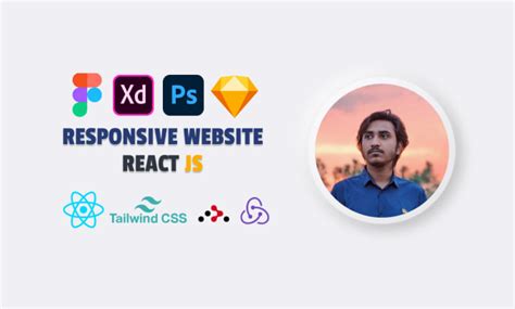 Convert Figma Xd Psd To React App With Tailwind Css By Mustakahmed10
