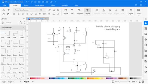 How To Draw A Circuit Diagram Edraw Bank Home 14850 The Best Porn Website