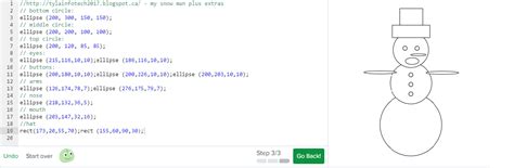 tyla it10 01 simple snowman javascript khan academy
