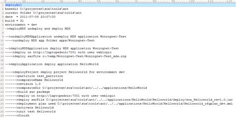 java oracle soa blog deploy soa suite 11g composite applications with ant scripts