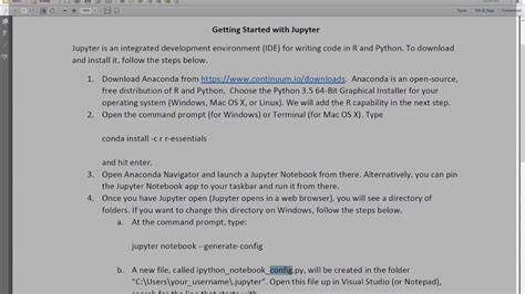 getting started with jupyter youtube