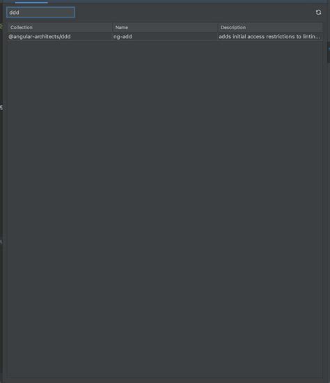 webstorm nx plugin detect only angular architects ddd ng add · issue 102 · angular