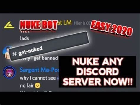 Discord Nuke Tutorial How To NUKE A Discord Server YouTube