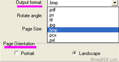 How To Convert PX3 To BMP And Set Page Orientation VeryPDF Knowledge