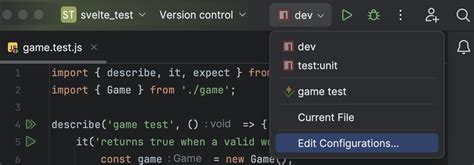 Run Tests WebStorm Documentation