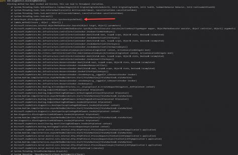 detecting sync over async code in asp core codeopinion