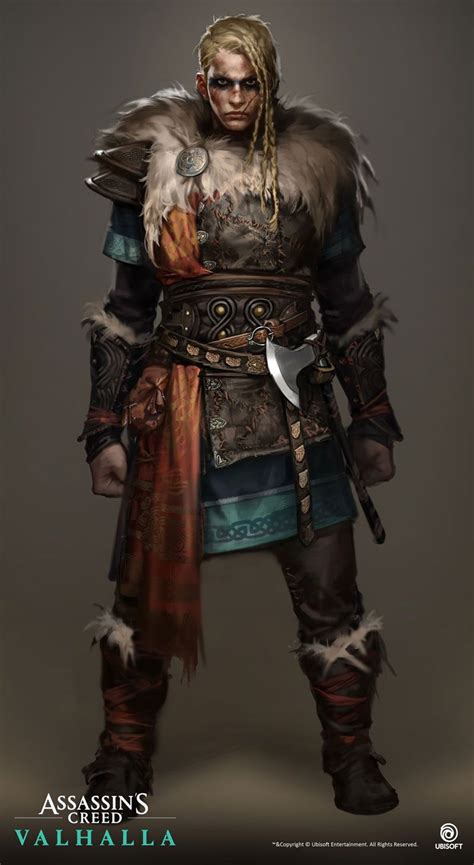Female Eivor Concept Art Assassins Creed Valhalla Art Gallery Assassins Creed Assassins