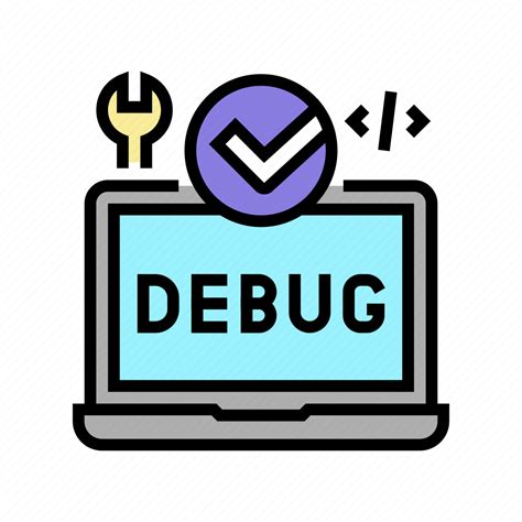laptop debug fixed research fix debugging icon download on iconfinder