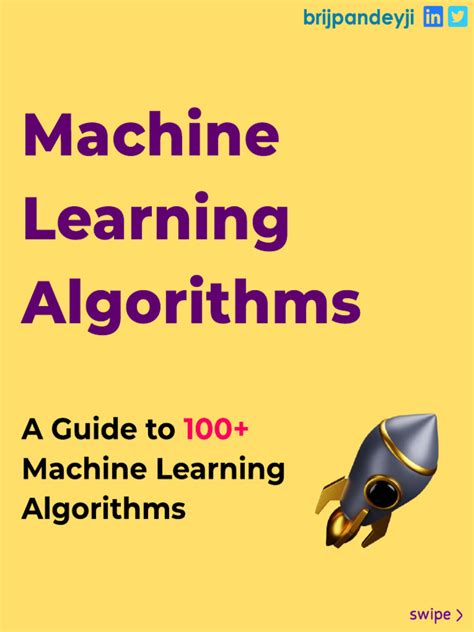 a guide to machine learning algorithms 100 pdf cluster analysis machine learning