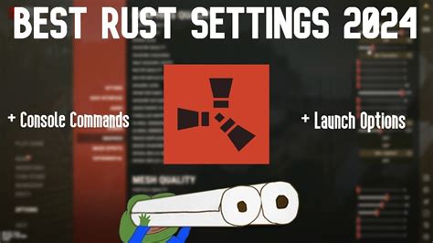 The Best PvP Settings For Rust In 2024 YouTube