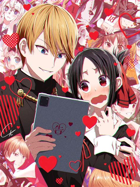 Shinomiya Kaguya Fujiwara Chika Hayasaka Ai Iino Miko Shirogane Miyuki And 2 More Kaguya