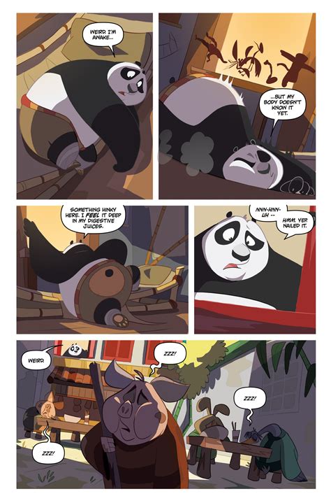 Read Online Dreamworks Kung Fu Panda Comic Issue 1