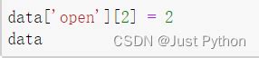 Python数据分析 12Series结构pandas中值的获取和修改切片操作与排序pandas篇 pandas