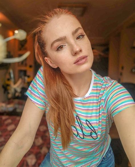 Daria Sidorchuk Stunning Girls Freckles Girl Beautiful Redhead