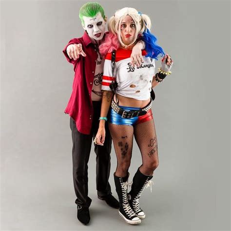 How To Rock Suicide Squads Joker Harley Quinn As A Couples Costume Brit Co