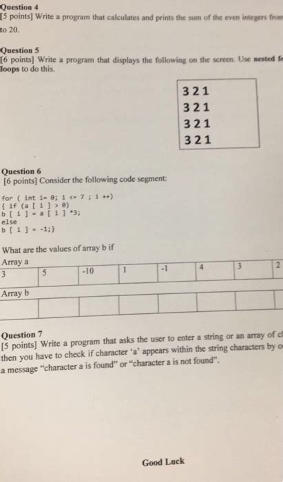 solved question 4 [5 points write a program that calculates