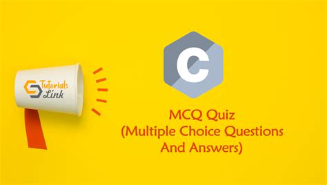 c programming multiple choice questions and answers tutorials link