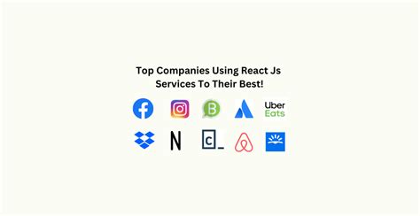 top companies using react js services to their best