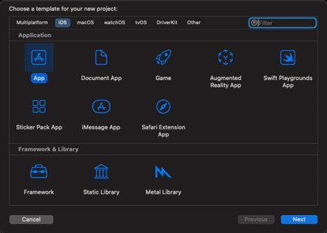setting up your first ios xcode project
