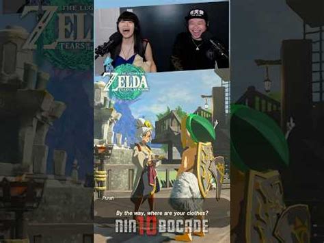Purah Reacts To Half Naked Link Zelda Breath Of The Wild Tears Of