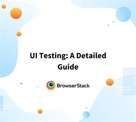 Understanding What Is UI Test Cases With Examples BrowserStack