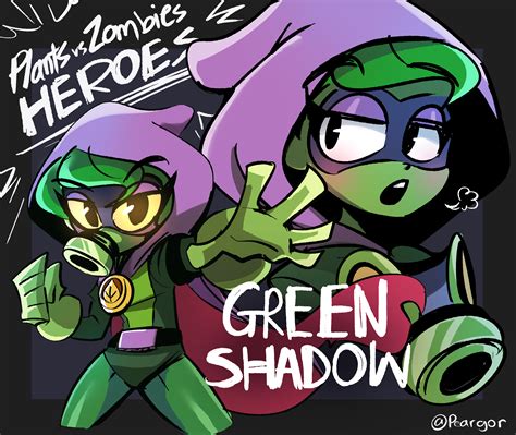 Green Shadow Plants Vs Zombies And 1 More Drawn By Peargor Danbooru