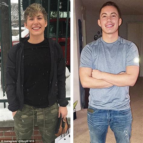 Transgender Man Shares Revealing Before And After Images Daily Mail Online