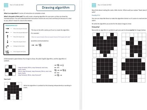 Computing Computer Science Worksheets Hour Of Code Binary