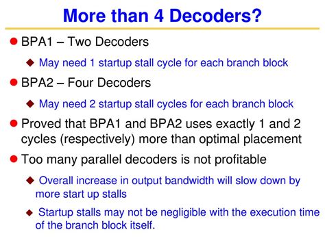 efficient placement of compressed code for parallel decompression ppt download