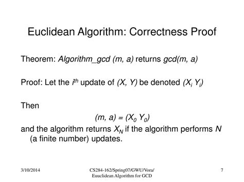 ppt euclidean algorithm for gcd powerpoint presentation free download id 151103