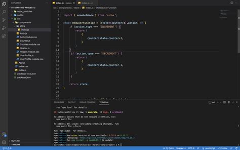 reactjs why redux import is showing crossed stack overflow
